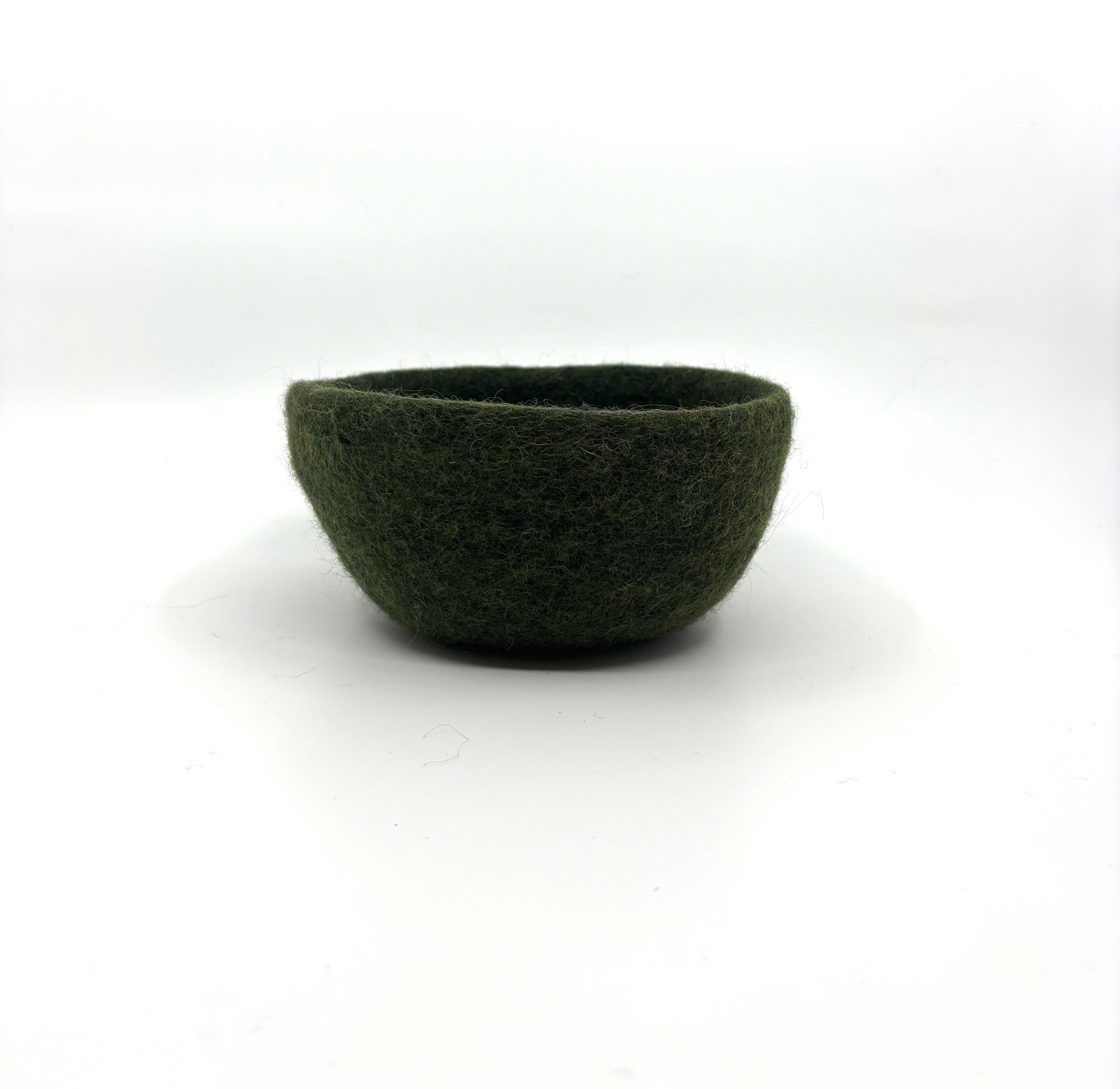 Large Felt Bowl | Forest – North Road Knits